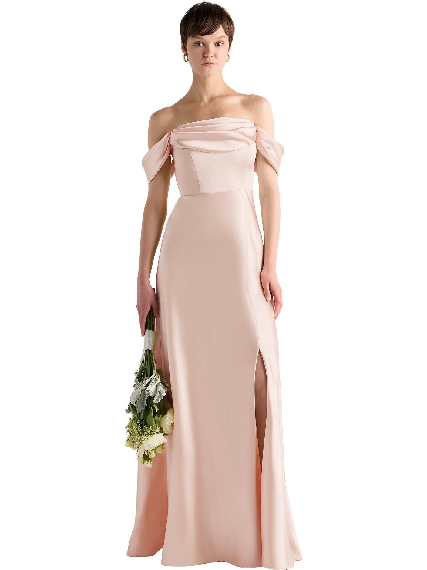 QUINCE Quince Aurora Stretch Satin Convertible Dress